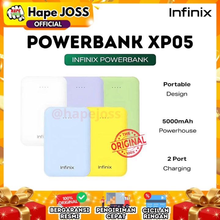 Infinix Power Bank XP05 - 5000mAh Dual Input Port Type C & Micro USB ...