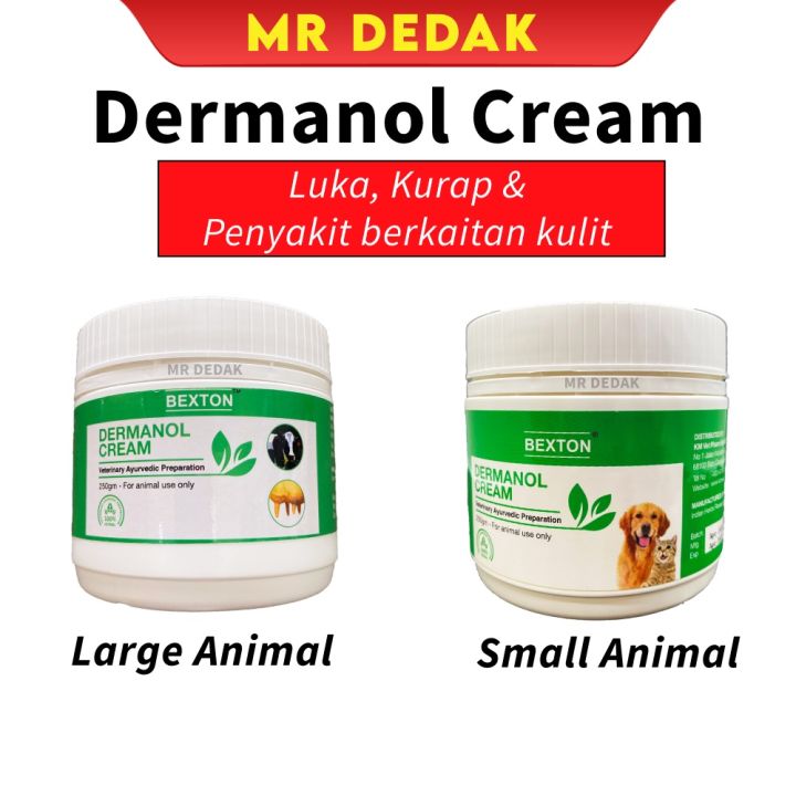 [BEXTON] Dermanol Cream | Krim sapuan rawatan kulit untuk haiwan/Cream ...