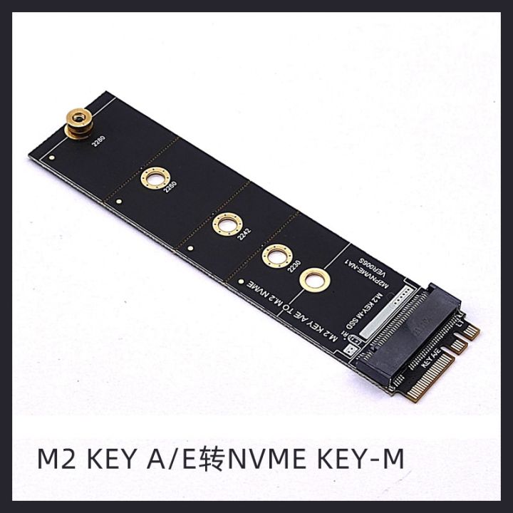M.2 A+E KEY Slot To M.2 NVME Adapter Card NGFF To KEY-M Expansion Card NVMe PCI Express SSD Port ...