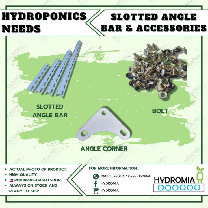 SLOTTED ANGLE BAR 1 1/2x1 1/2 | Lazada PH