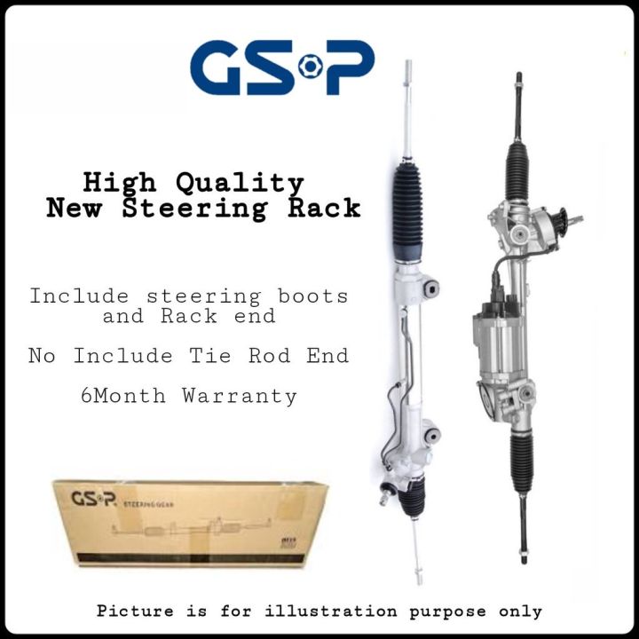 GSP Power Steering Rack Set - Toyota Vios NCP42 2003-2006 ( 6Month ...