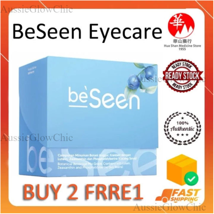SG SELLER️Ready Stock BeSeen Eyecare + Brain Booster 1/30pcs | energy ...