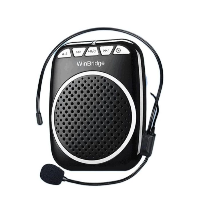 WinBridge Portable Rechargeable Mini Voice Amplifier with Wired ...