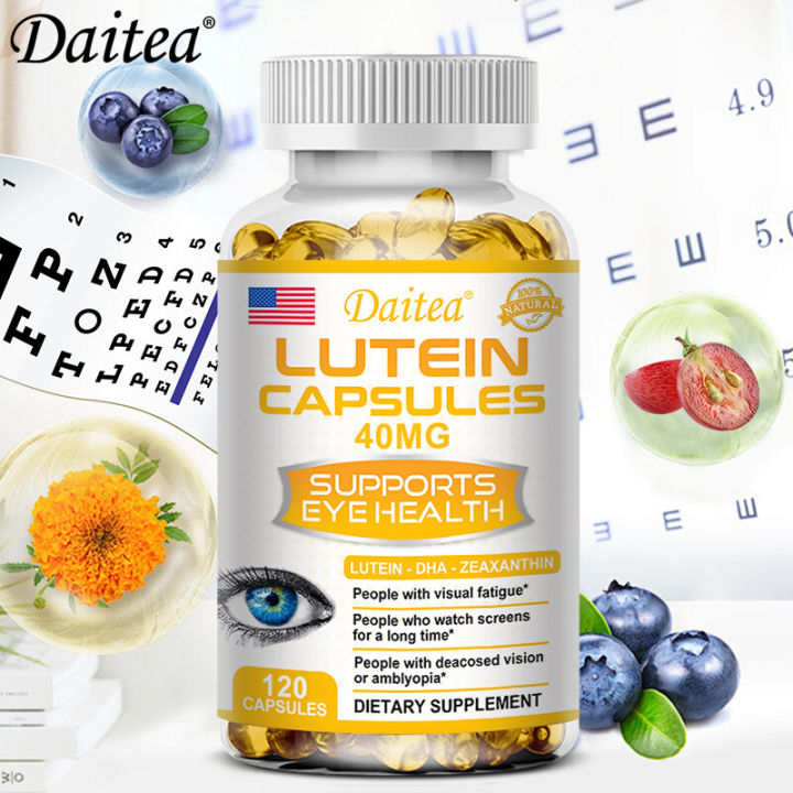 ผลิตภัณฑ์เสริมอาหาร Daitea Lutein และ Zeaxanthin ช่วยดูแลสุขภาพดวงตา ...