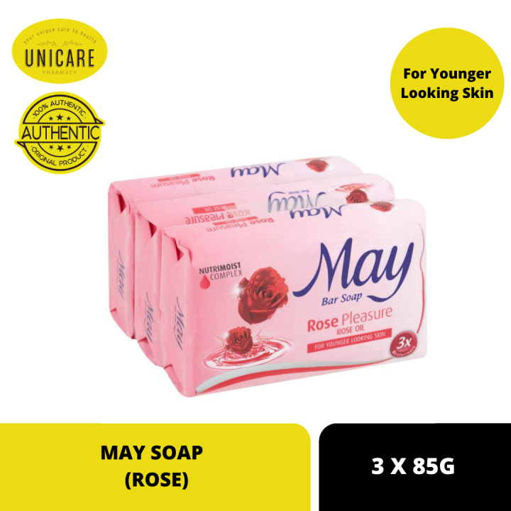 MAY SOAP 3 X 85G (ROSE) | Lazada
