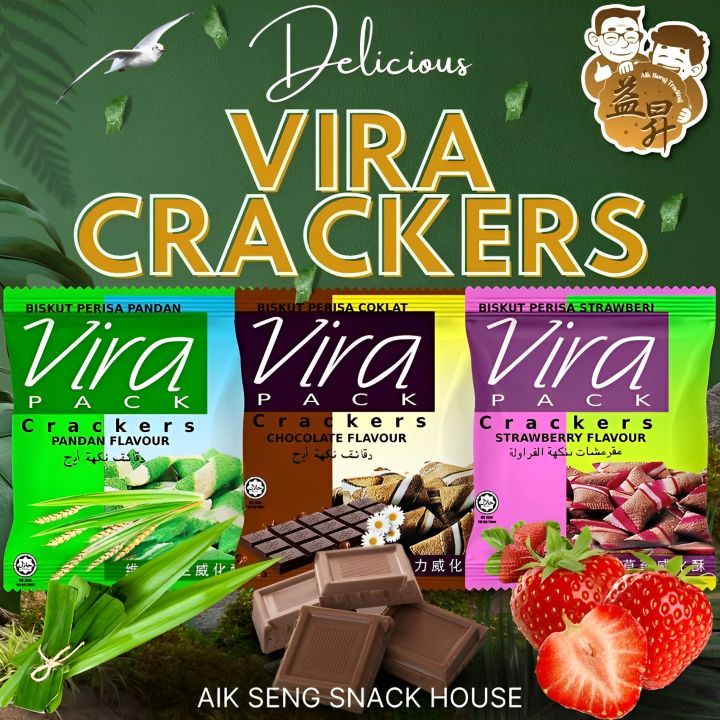 10 packs x 10gm [Self-Packaging] - B Plus Q Vira Pack Crackers ...