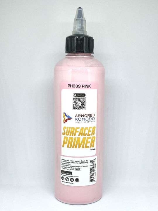 Pink Primer PH339 250ml Armored Komodo Airbrush Hobby Paint | Lazada PH