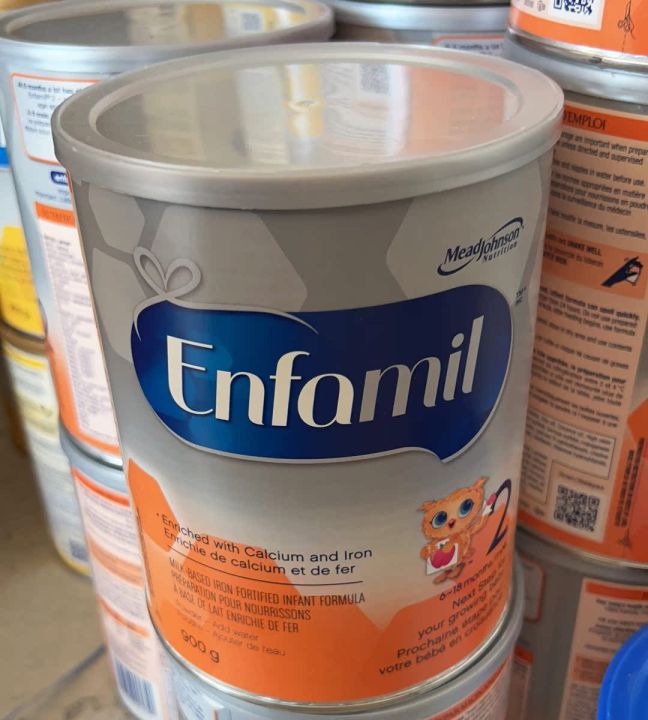 Direct mail Canada Enfamil Mead Johnson 1-2 high calcium and high iron ...