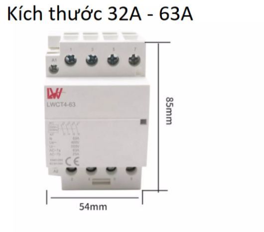 Khởi động từ 3 Pha LWCT3 25A /32A/63A - CONTACTOR 3P chất lượng cao - FANTASI | Lazada.vn