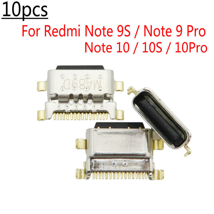 For Xiaomi Redmi Note 9 Pro 9S / Note 10 Pro 10S Type-C USB jack Socket ...