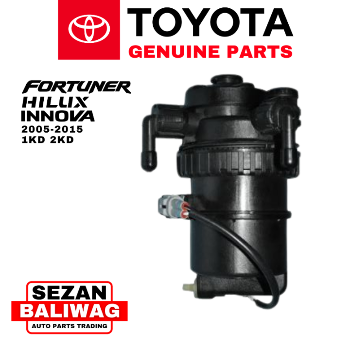 ORIGINAL TOYOTA FUEL FILTER ASSEMBLY TOYOTA FORTUNER INNOVA HILUX 2005 ...