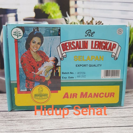 Pil Jamu Bersalin Lengkap Selapan (Kardus) - Utk 40 Hari | Lazada Indonesia