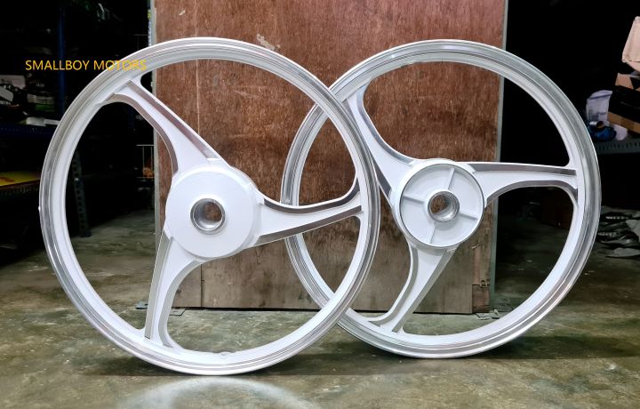 HONDA EX5 HIPOWER LAMA SPORT RIM 17 WHITE 3 BATANG | Lazada