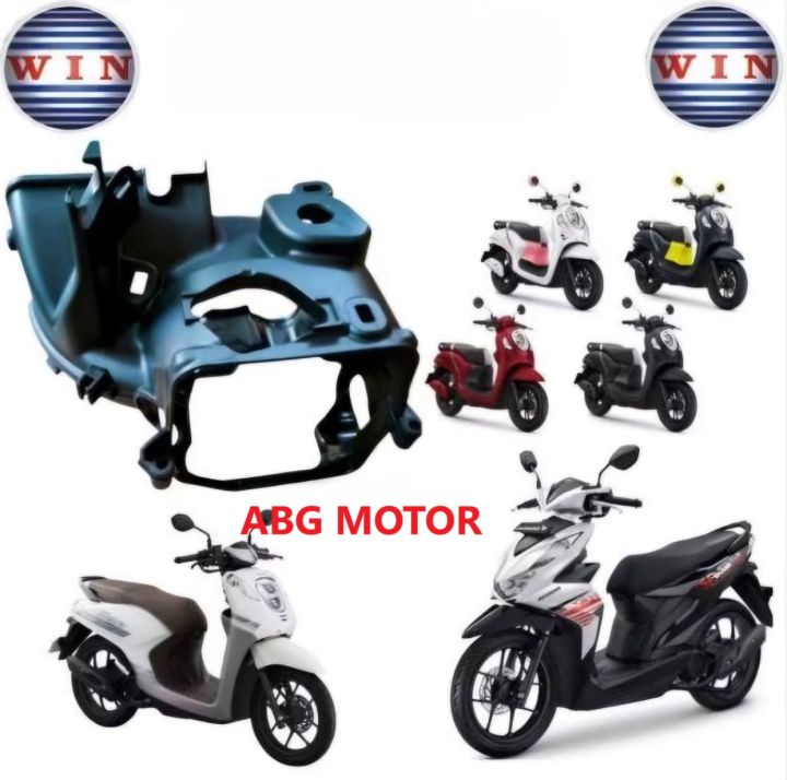 COVER TUTUP MESIN BEAT STREET LED DELUXE SCOOPY GENIO TAHUN 2020 - 2024 ...