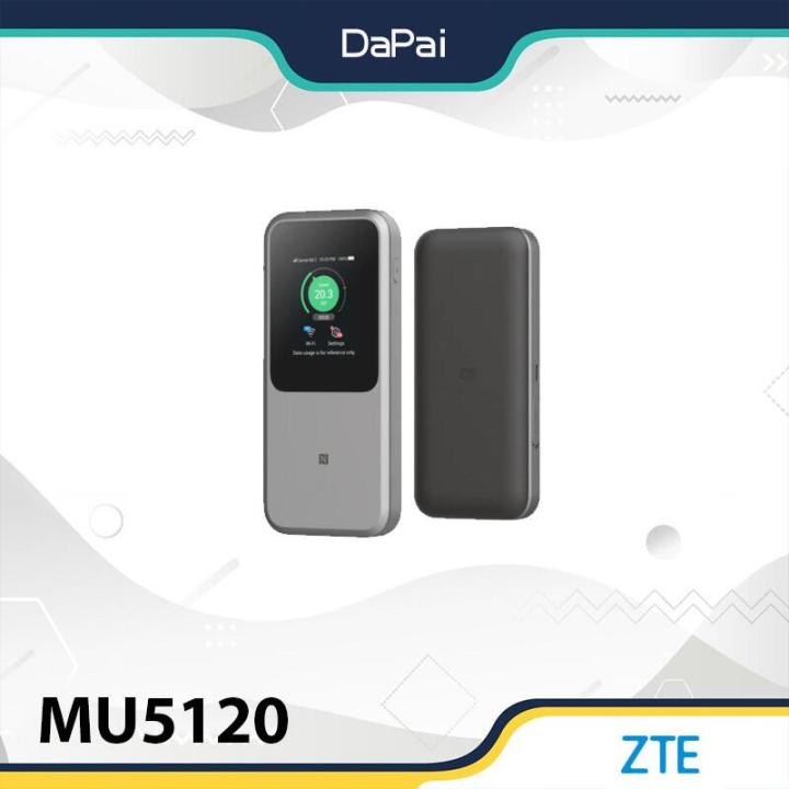 ZTE MU5120 5G Pocket Wifi Openline 10000mah with Lan Adaptor Power bank ...