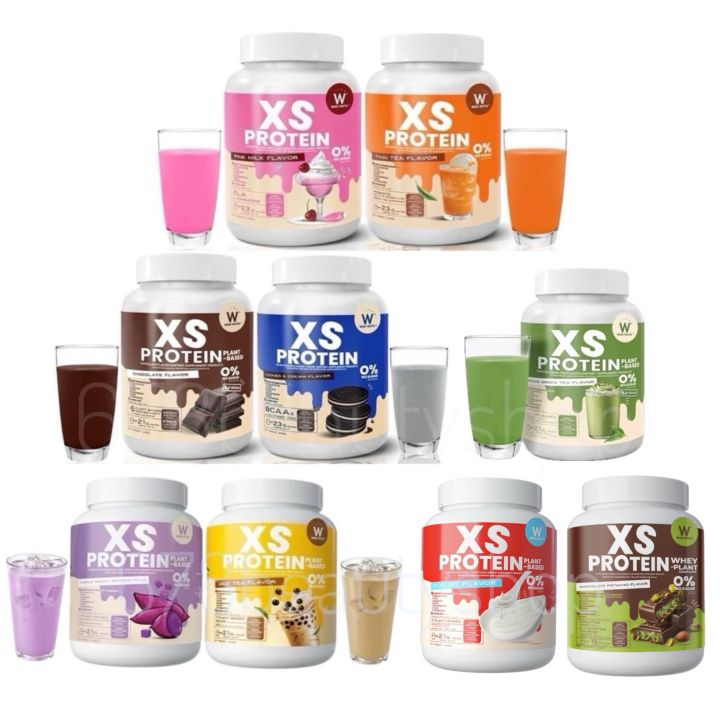 โปรตีน WINK WHITE XS PROTEIN ( 1 กระปุก 240 กรัม ) มีให้เลือก 9 รสชาติ ...