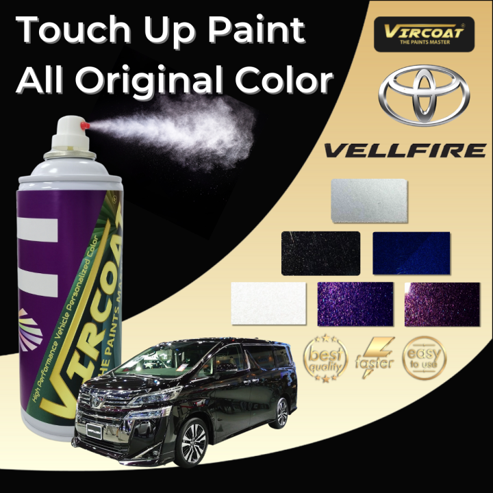[Toyota Vellfire] Touch Up Paint All Colors/2K Car Paint|Cat Bancuh ...