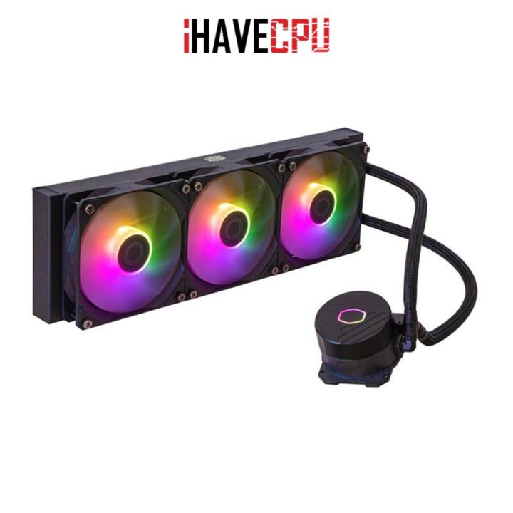 iHAVECPU LIQUID COOLER (ชุดน้ำปิด) COOLER MASTER MASTERLIQUID 360L CORE ARGB (BLACK) | Lazada.co.th