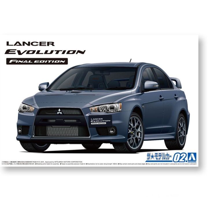 Car Assembly Model 1:24 Scale Lancer Evolution X Final Version | Lazada PH