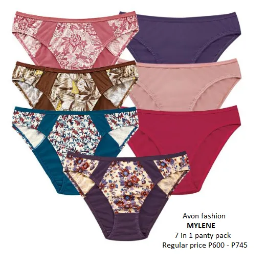 Avon Fashion MYLENE 7 in 1 bikini panty pack | Lazada PH