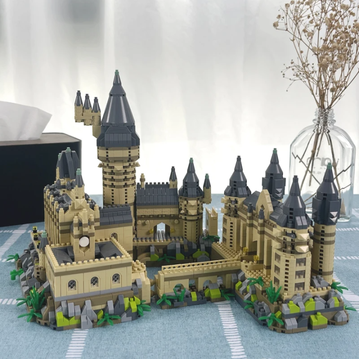 Harry Potter Bricks Hogwarts Castle Compatible Lego House Model Set ...