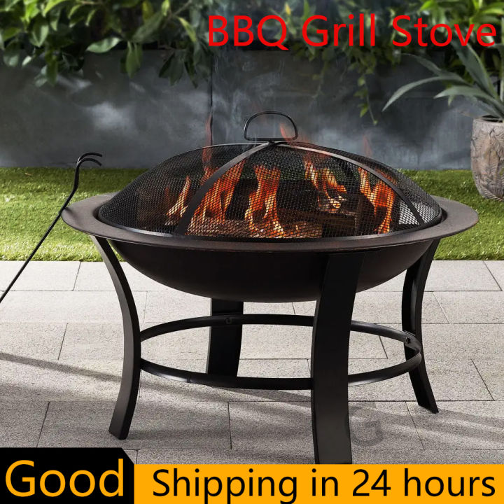 【Multifunctional】Portable Charcoal Grill Propane Gas Grills with Cover ...