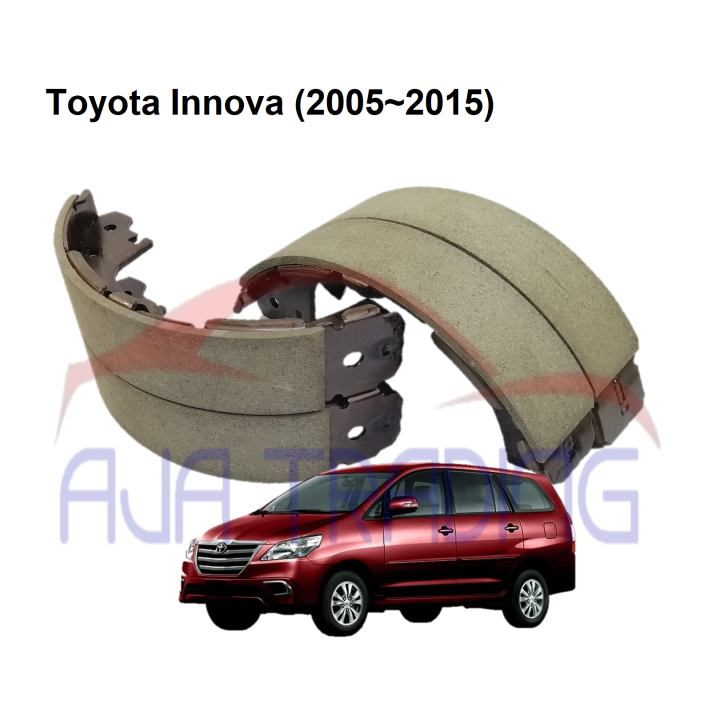 Genuine Akebono Rear Brake Shoe for Toyota Innova (2005 - 2015) | Lazada PH