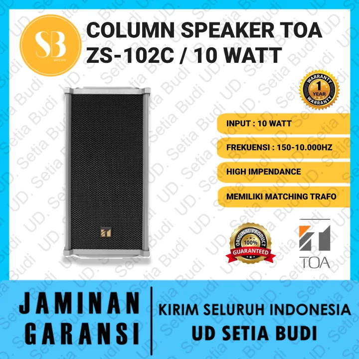 TOA Column Speaker ZS-102C Asli dan Bergaransi | Lazada Indonesia