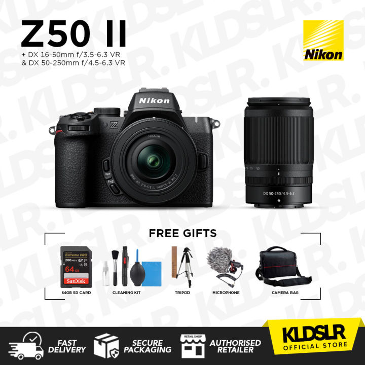 Real and effective Nikon Z50 II / Z 50 II Mirrorless Digital Camera ...