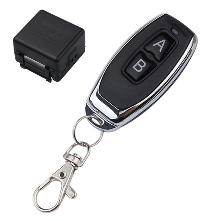 Universal 433MHz Wireless Remote Control Switch DC 12V 10A Relay 1CH RF ...