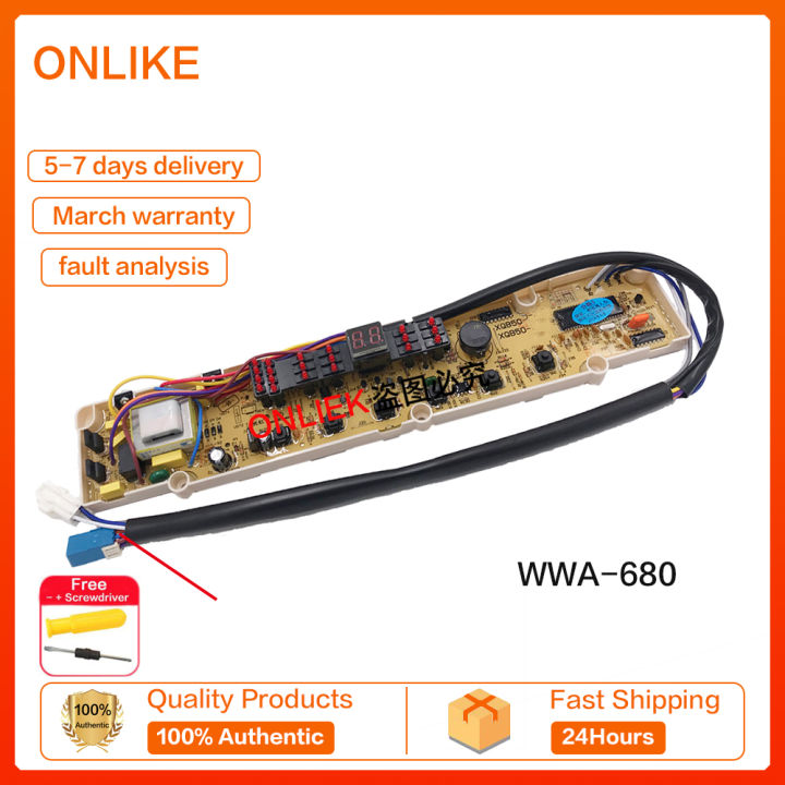 Whirlpool WWA-680 WASHING MACHINE WWA-680 CONTROL BOARD ASW-A80 PCB ...