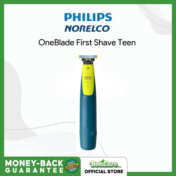 Philips Norelco OneBlade First Shave Teen Hybrid Electric Shaver ...