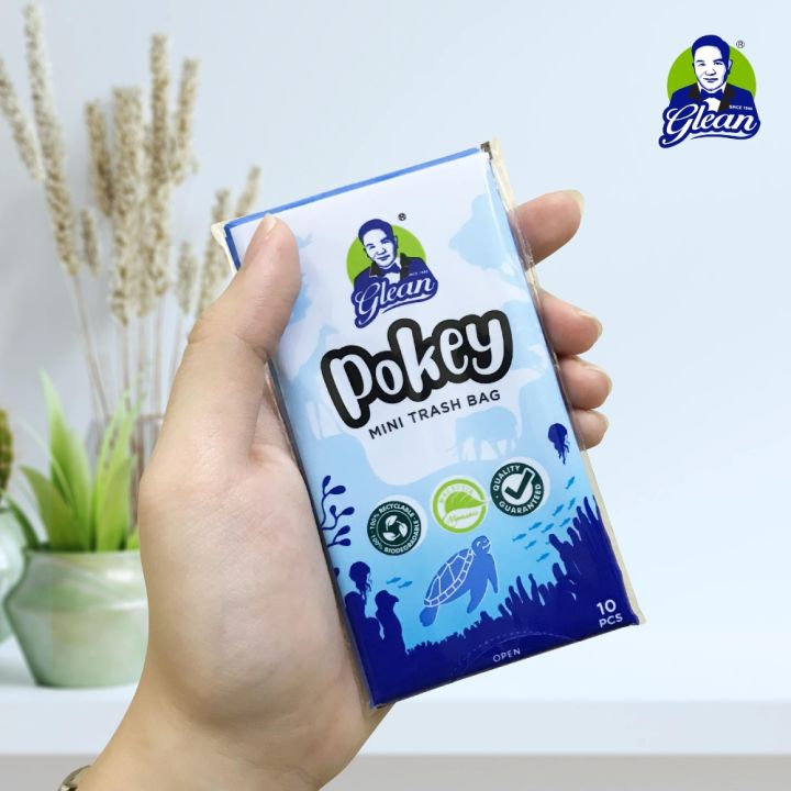 GLEAN POKEY Mini Trash Bag Biodegradable Car garbage bag / GOOD QUALITY ...