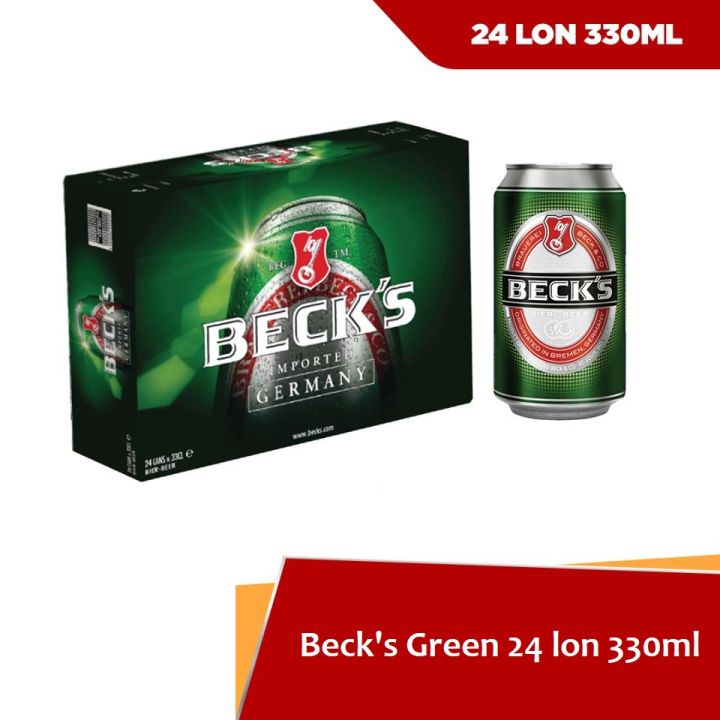 BIA BECK THÙNG 330ML 24 LON | Lazada.vn