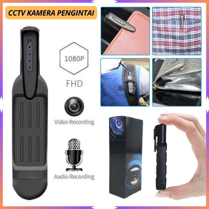 STOK READY Arsmundi Kamera Pengintai Spy Camera Bentuk Pulpen Clip ...