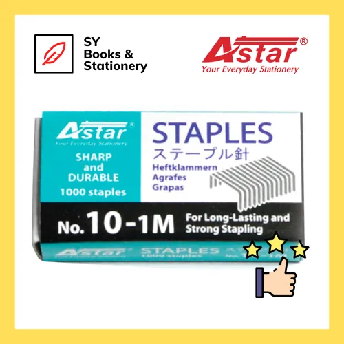 ASTAR Staples Bullet 10-1m / Ubat Stapler / Dawar Kokot Ubat Staples- 1 ...