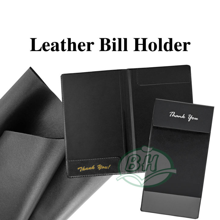 Leather Type Cash Bill Folder/ Buku Bil/ Cash Bill Book | Lazada