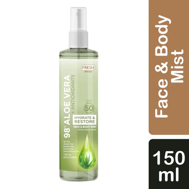 Fresh Face Mist Aloe Vera 150ml | Lazada PH