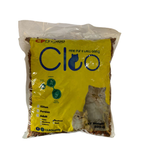 CLEO Cat Food Seafood 2 kg - REPACK | Lazada Indonesia