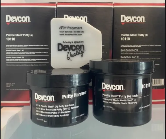 GENUINE DEVCON 10110 PLASTIC STEEL PUTTY (A) (454G) (1LB) | Lazada