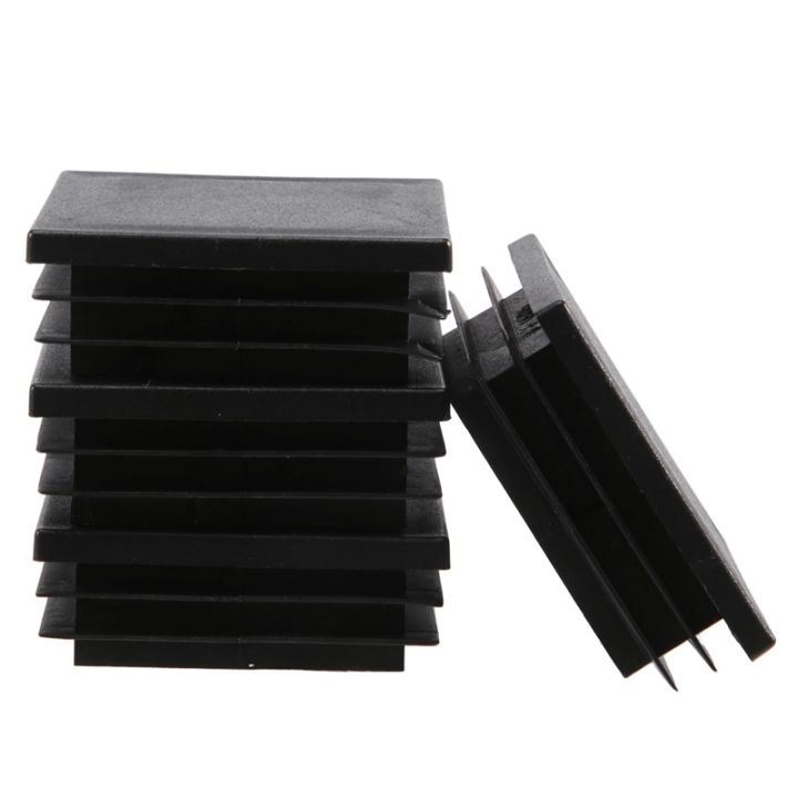 Plastic Square Tubing Tube Insert Blanking End Caps 50mm 2 inch 4 Pcs ...