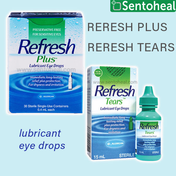 Refresh Plus/ Refresh Tears - Lubricant Eye Drops | Lazada Singapore