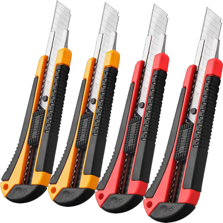 COD Heavy duty large retractable utility cutter knife with blades ...