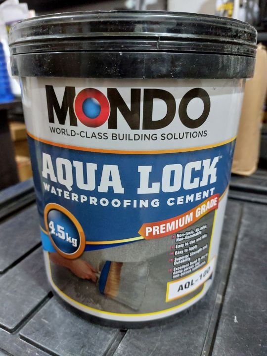 DAVIES AQL100 MONDO AquaLock / Aqua Lock Waterproofing Cement 4.5KG ...