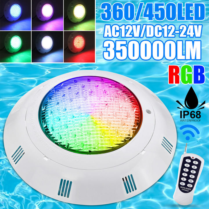 Swimming Pool Light AC12V LED Underwater Light Waterproof 12W/25W/35W/45W LED IP68 Fountain ...