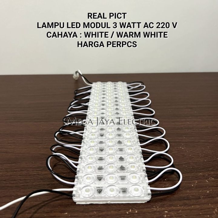 LAMPU LED MODUL 3 WATT AC 220V / LED MODUL 3 WATT AC 220V | Lazada ...
