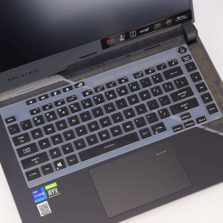 Silicone Laptop Keyboard Protector Cover Skin For ASUS ROG Strix G15 ...