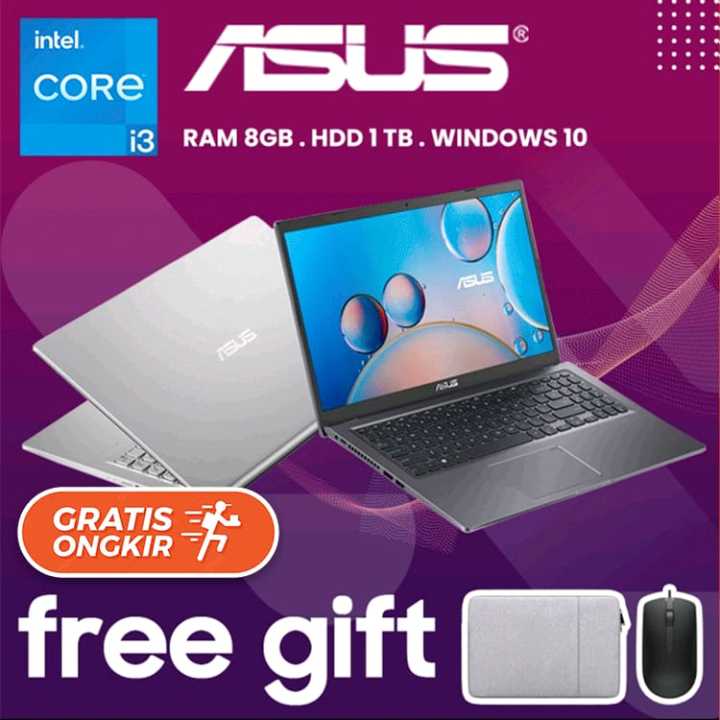 Laptop ASUS 14Inch CORE i3 Bonus Mouse/Tas | Lazada Indonesia