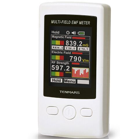 TM-190 3 in 1 Multi-field EMF Meter Measure Electromagnetic Field ...
