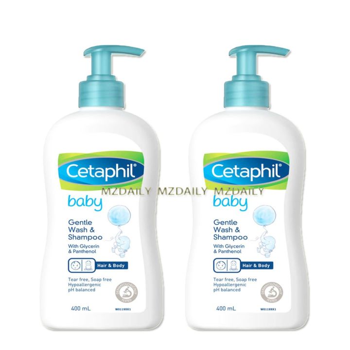 ( SET OF 2 ) NEW Cetaphil baby Gentle Wash and Shampoo 400ml | Lazada PH
